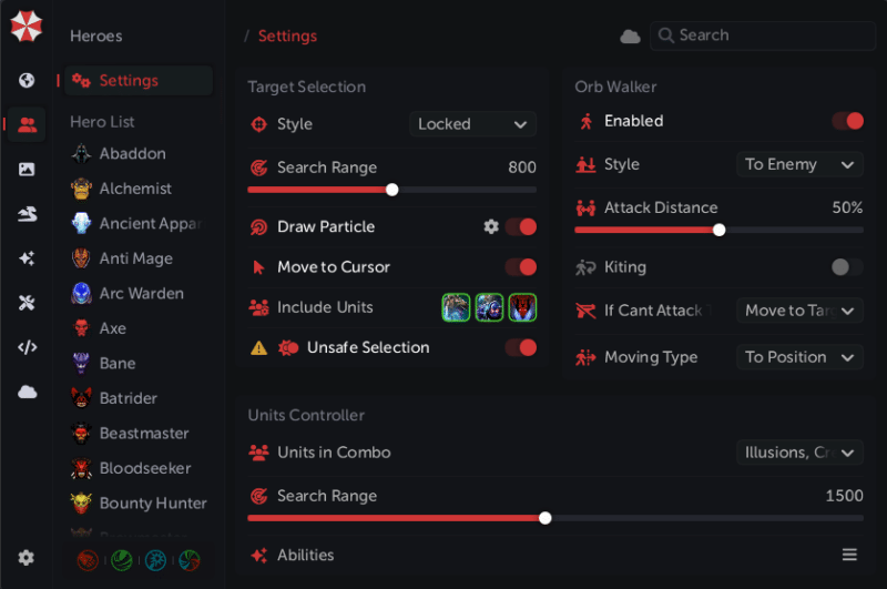 Umbrella Dota 2 Software Tool | Dota 2 Tool with Pro Features